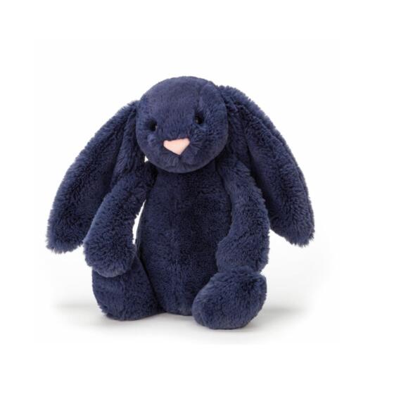 Babysam Nuuk - Bamse/Dukke - JELLYCAT - SMALL BASHFUL NAVY BUNNY