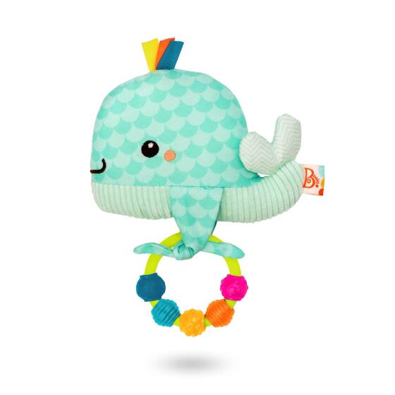 Babysam Nuuk - Rangle - B TOYS - B.BABY HVAL RANGLE